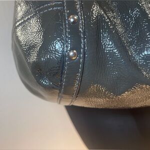 Coach | Bags | Coach Alexandra Patent Leather Shoulder Purse Satchel ...